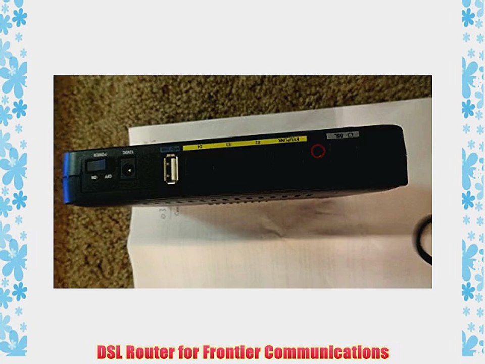 Netgear 7550 DSL Modem/router Combo Wireless Adsl2 Frontier B90-755044 ...