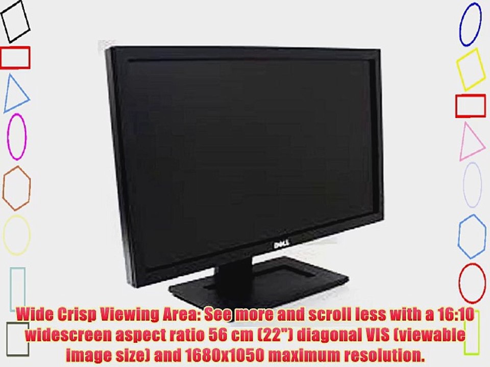 Dell Ultrasharp E2210HC 22-inch Widescreen Flat Panel Monitor B-Grade ...