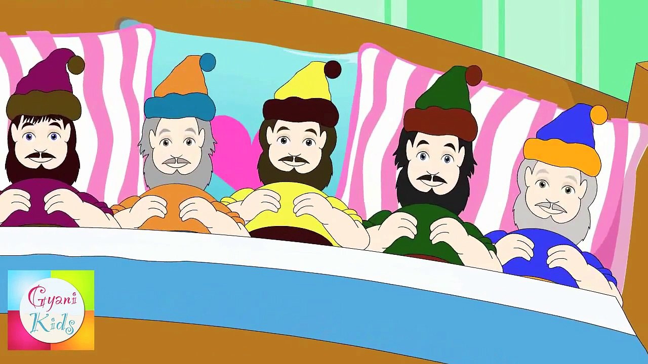 Ten in the Bed Nursery Rhyme With Lyrics - Animation Songs and Rhymes ...