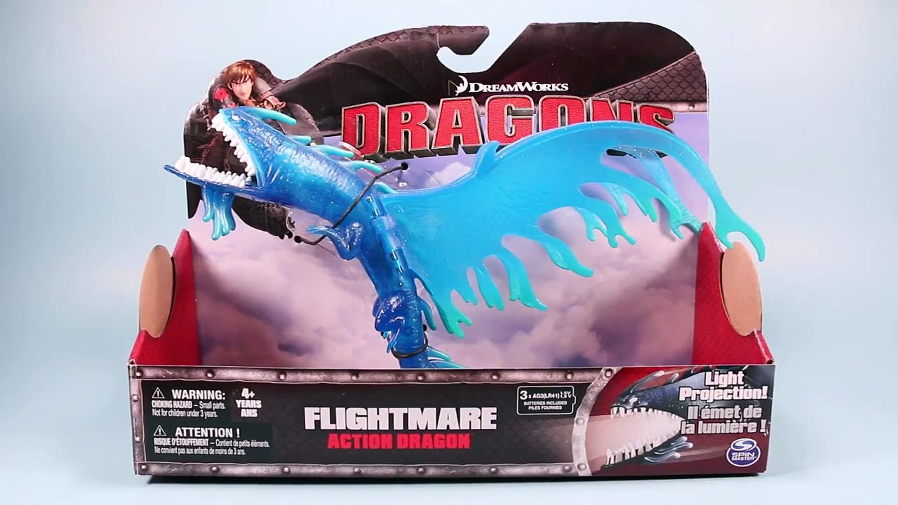 How to Train Your Dragon Flightmare Action Dragon Review - video ...