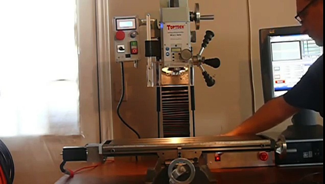 Hobby CNC Milling Machine BF20 or G0704 and Manual drill mill 2 in1 ...