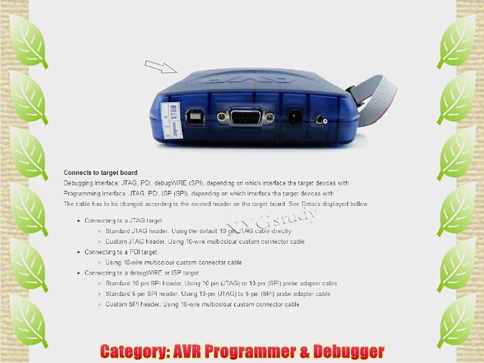 Compatible Atmel JTAGICE mkII JTAG ICE mk2 ATJTAGICE2 MCU AT AVR AVR32 XMEGA Debugger Emulator ...