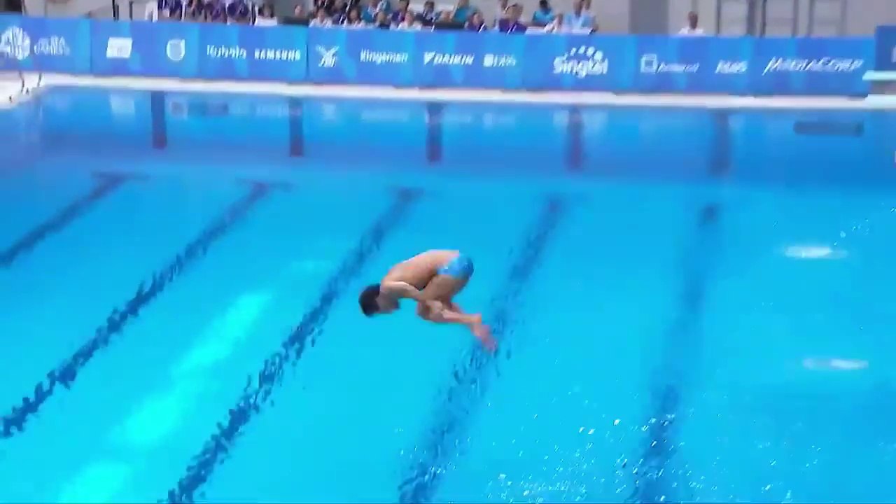 Two Filipino divers score zeros for these perfect back flops : Diving ...