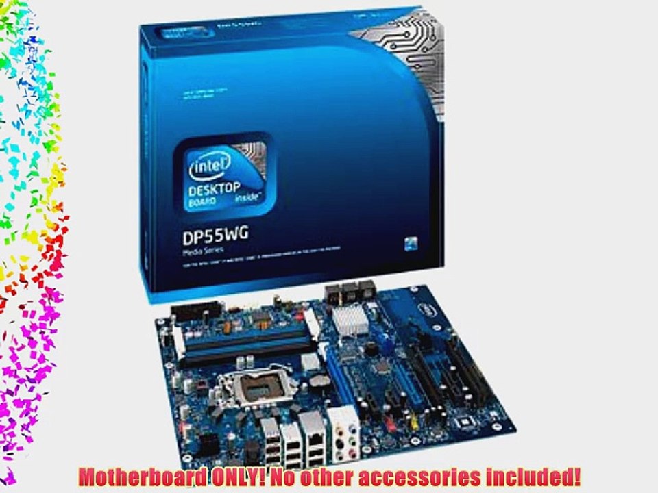 New Intel Media DP55WG Desktop Motherboard Socket 1156 ATX 1 Processor ...