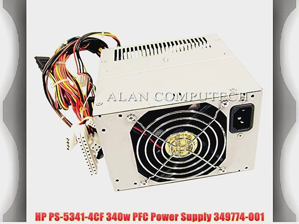 HP PS-5341-4CF 340w PFC Power Supply 349774-001 - video Dailymotion