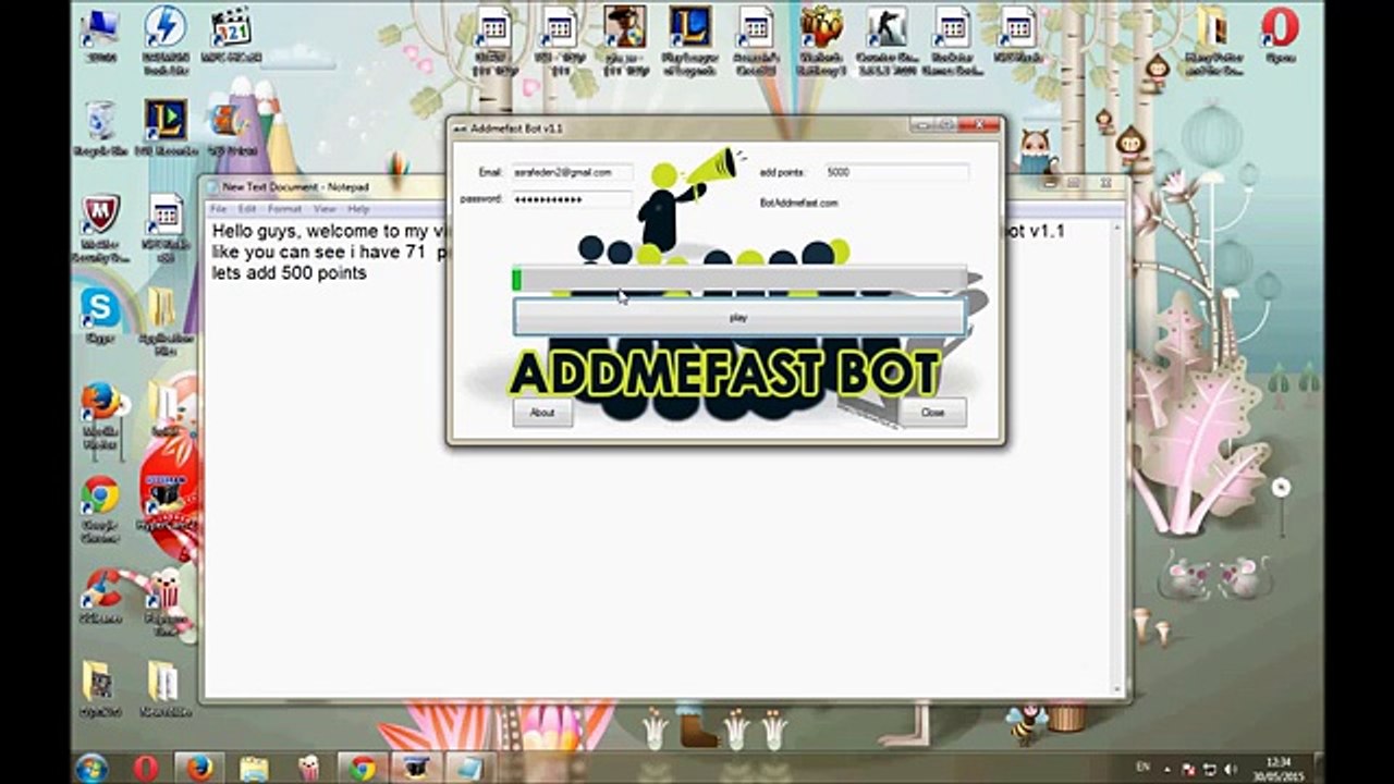 Addmefast Bot - video Dailymotion
