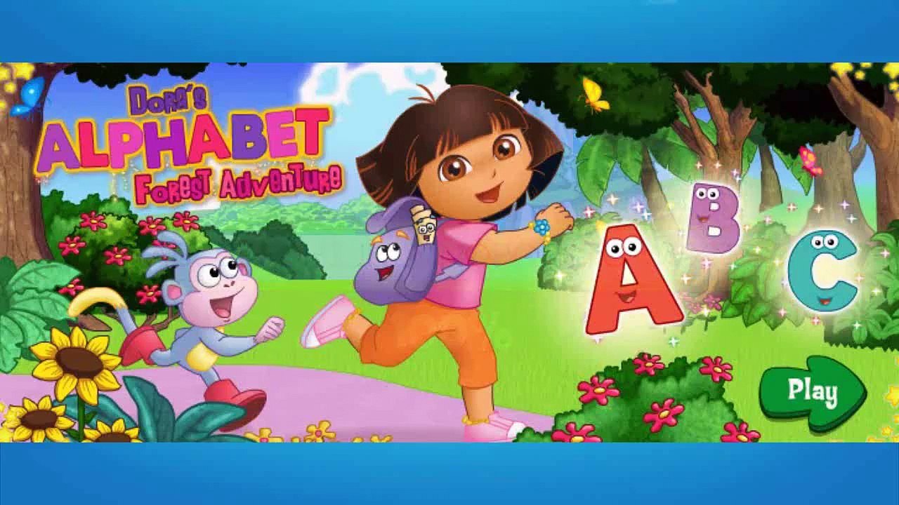 ABC Song | ABC Songs for Children - Dora the Explorer Alphabet Game ...