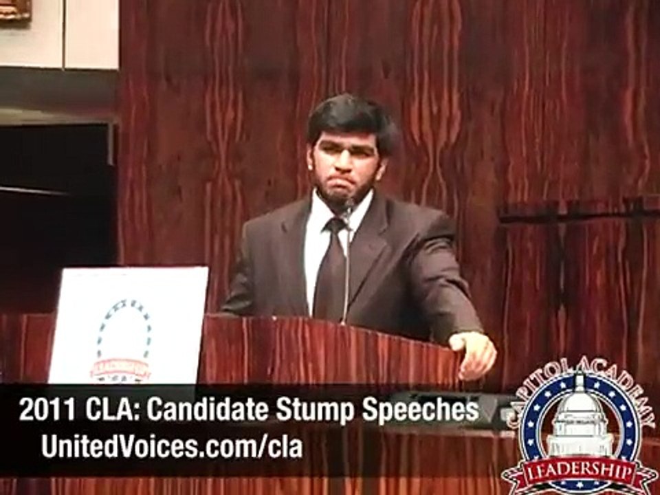 CLA Students Deliver Political Stump Speeches - video Dailymotion