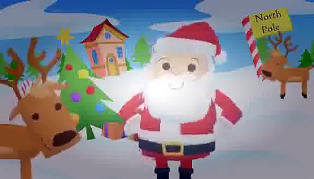 Santa Claus Songs for Children | S A N T A Christmas Song for Kids ...