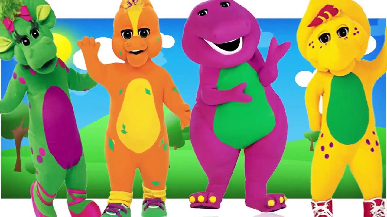 Barney Finger Family Collection Barney Cartoon Animation Nursery Rhymes ...