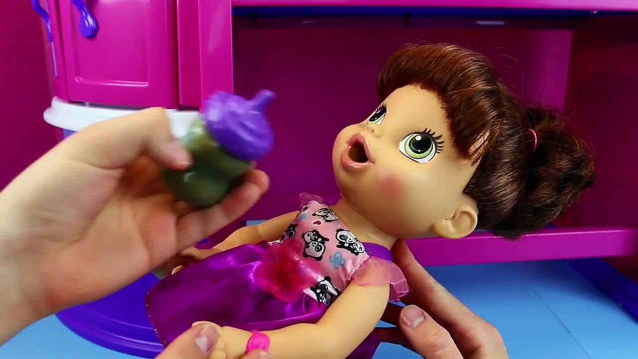 Baby Alive Doll POOP DIAPER Part 2 WILL IT SMOOTHIE & Makes Gross ...