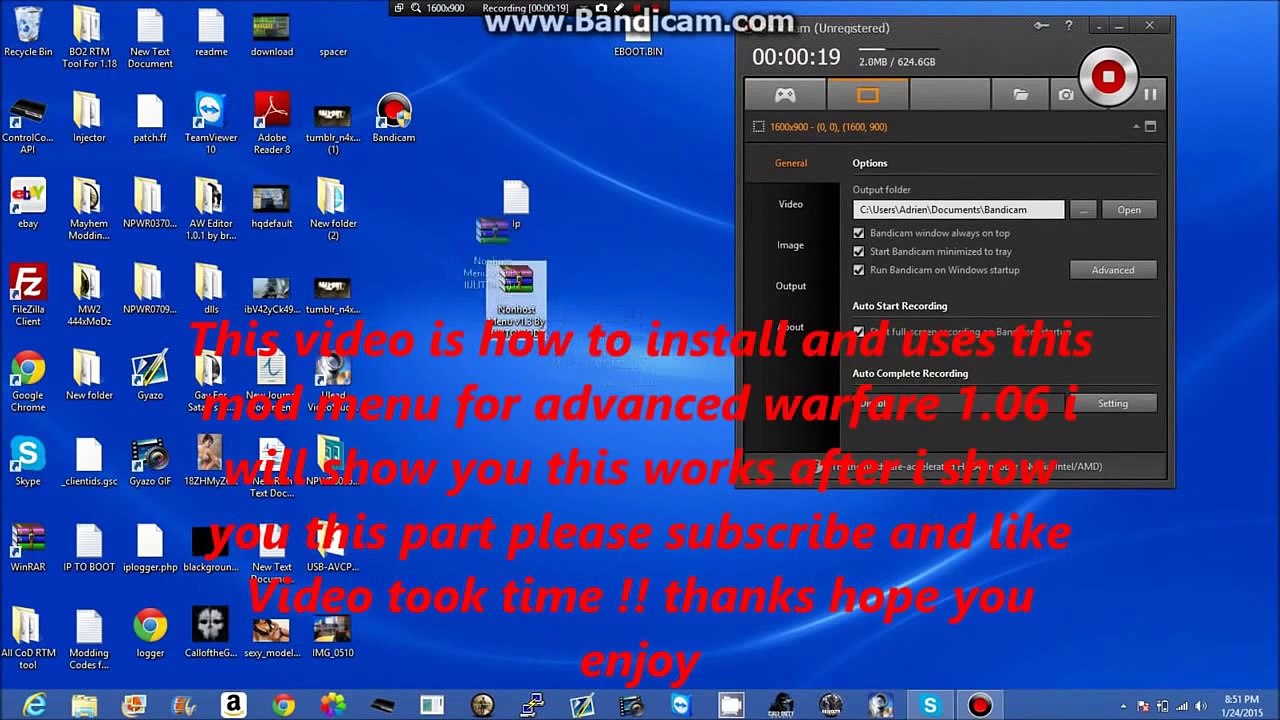 How To Install Advanced Warfare Mod-Menu With Anti-Ban No JAILBREAK ...