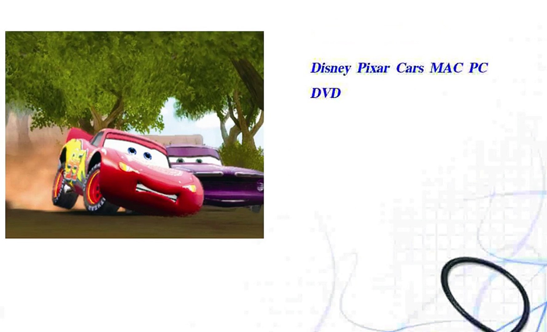 Cars Dvd Menu