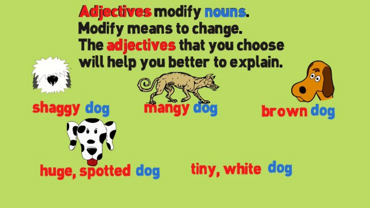 Adjectives Song, Adjective Song (Adjectives by Melissa) - video Dailymotion