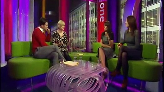Lucy Siegle Tight Lace Dress - One Show - Tights - Davina Mccall ...