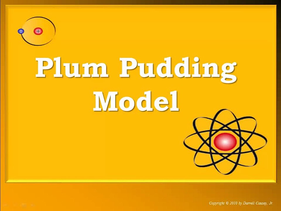 The Plum Pudding Atomic Model, J.J. Thomson and the Electron ...