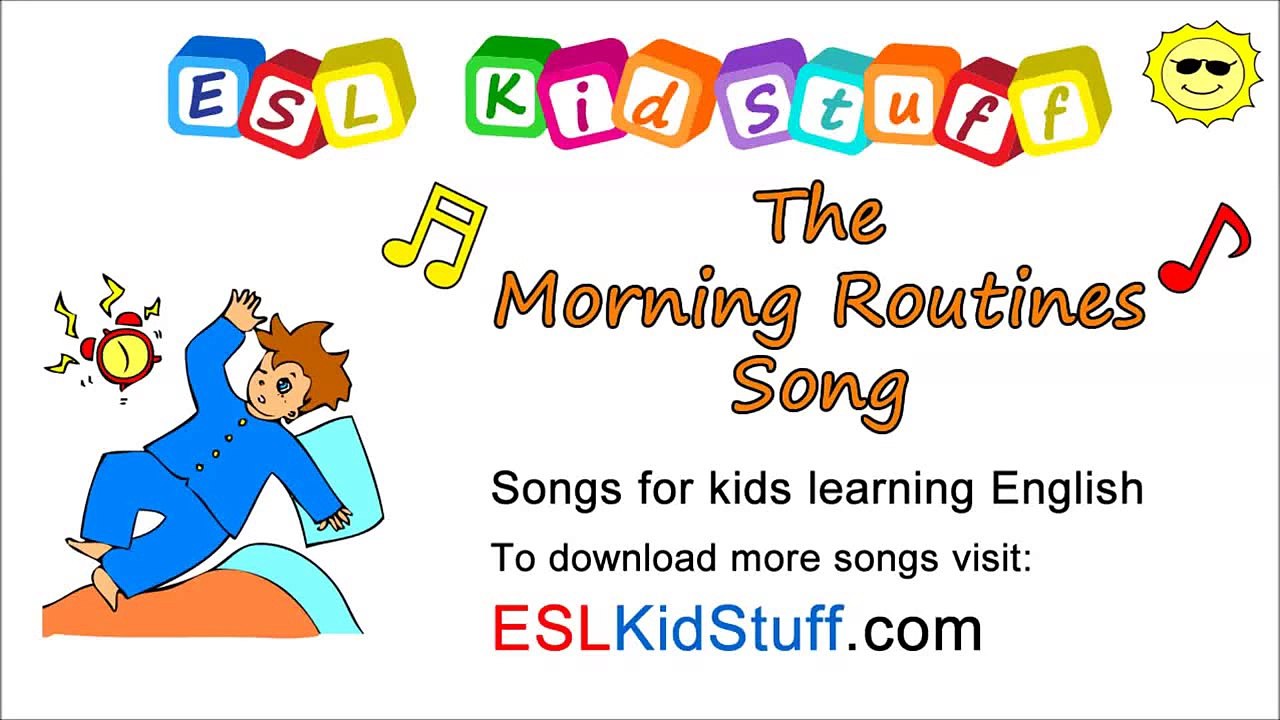 The Morning Routines Song Songs For Kids Learning English - video ...