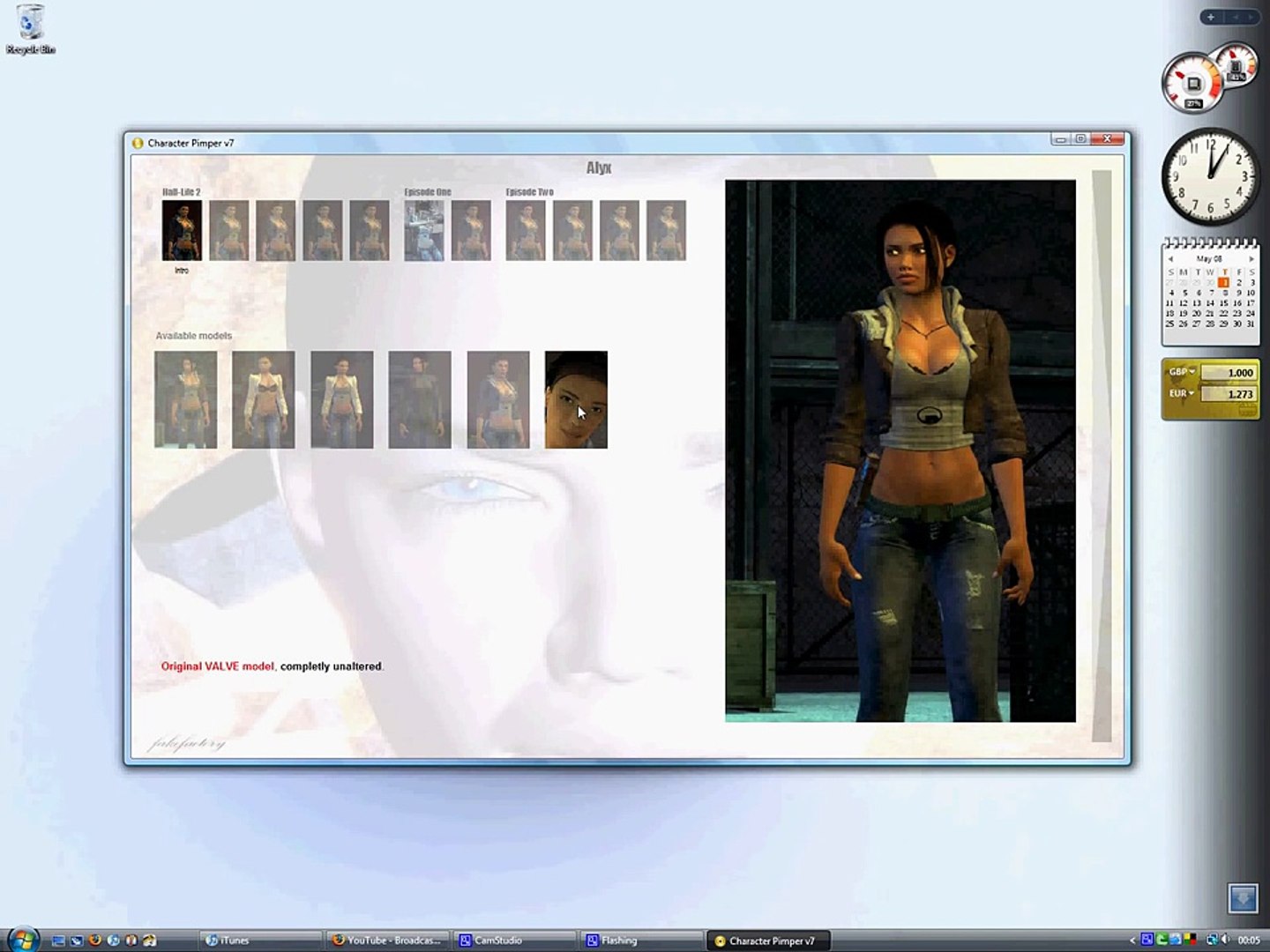 Half Life 2 Cinematic Mod Models