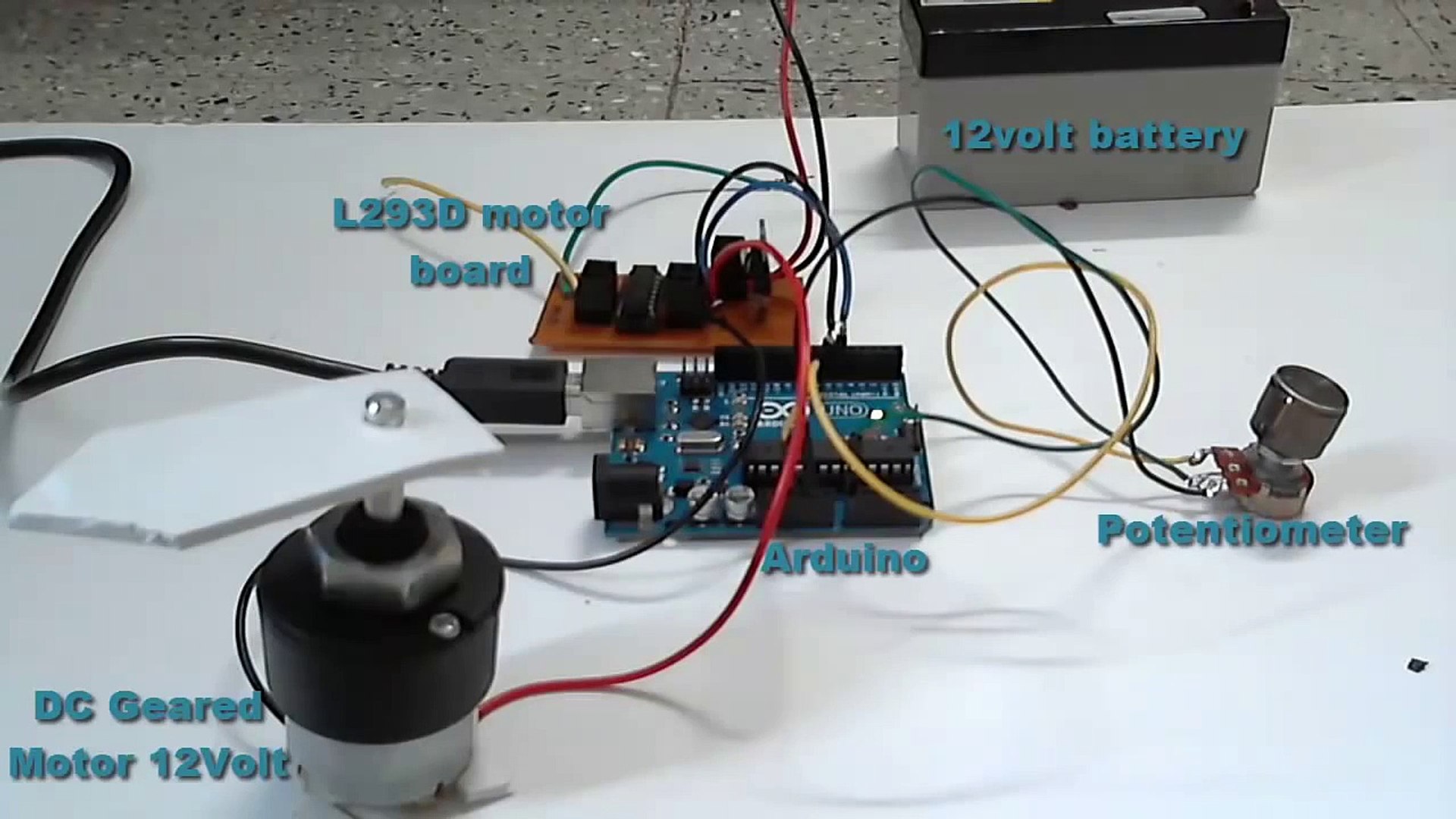 Arduino PID Brushed DC Servo Motor Position Control Using, 48% OFF