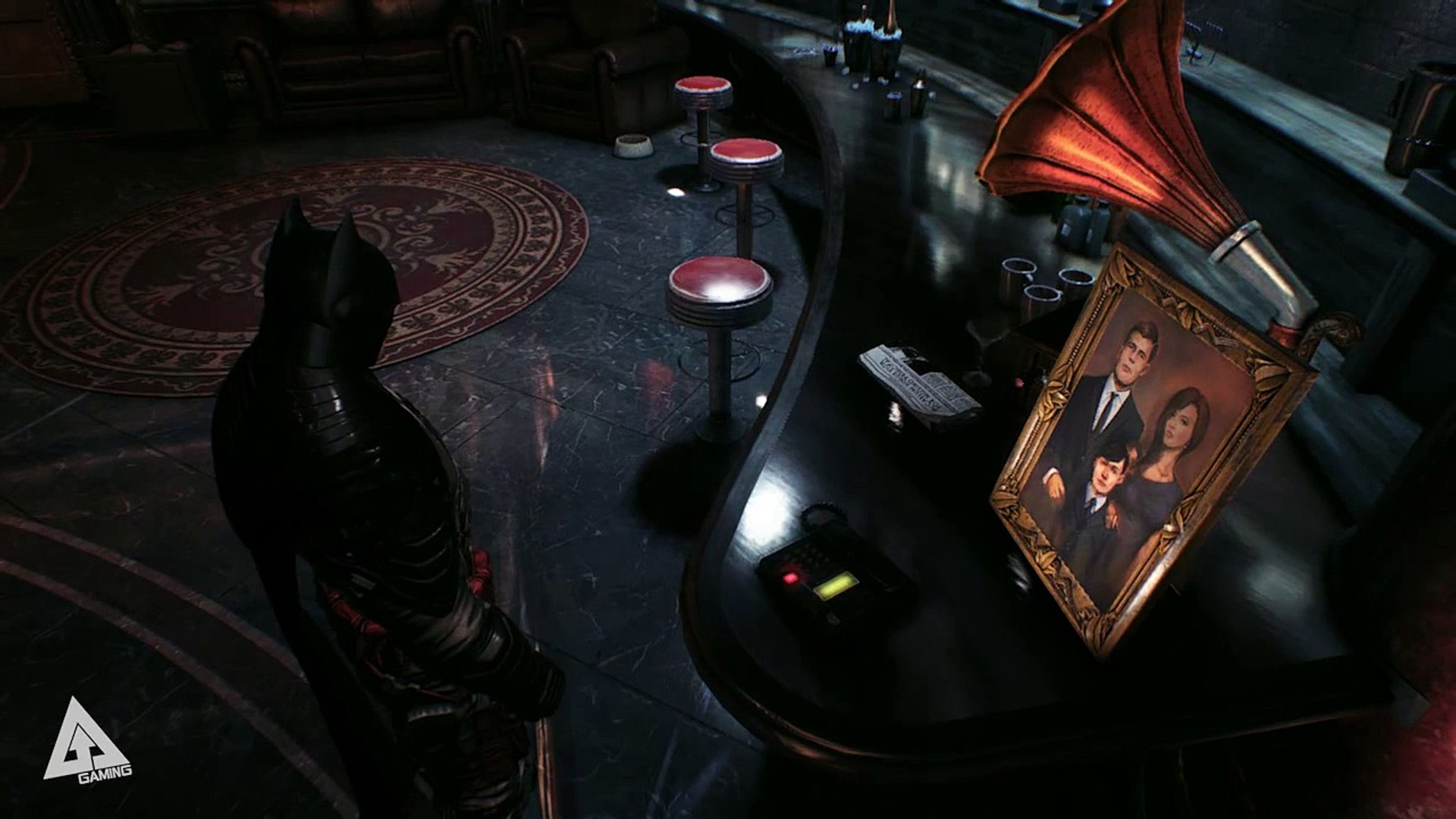 Batman Arkham City Man Bat Easter Egg