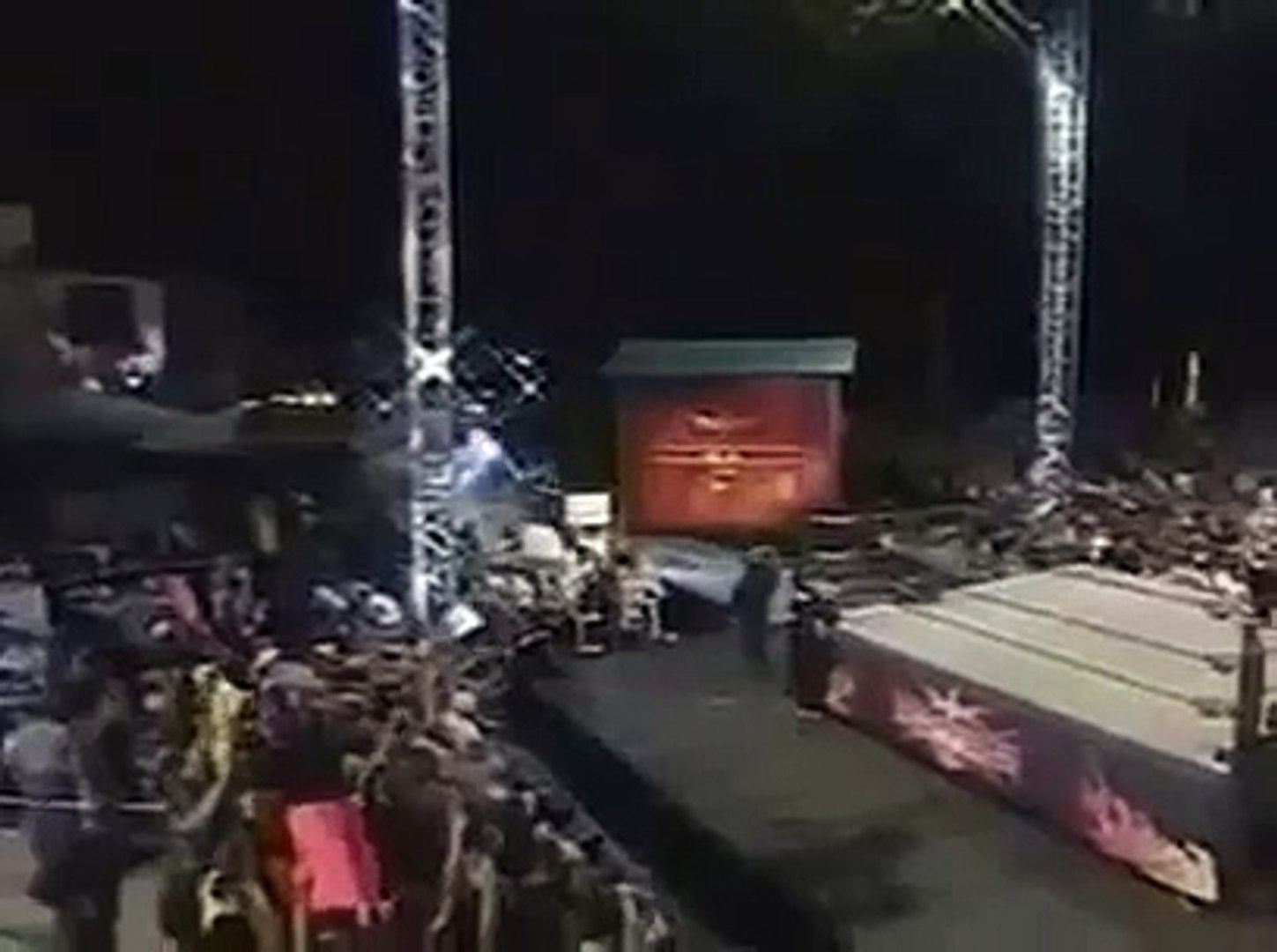 Trish Stratus And Vince Mcmahon Backstage