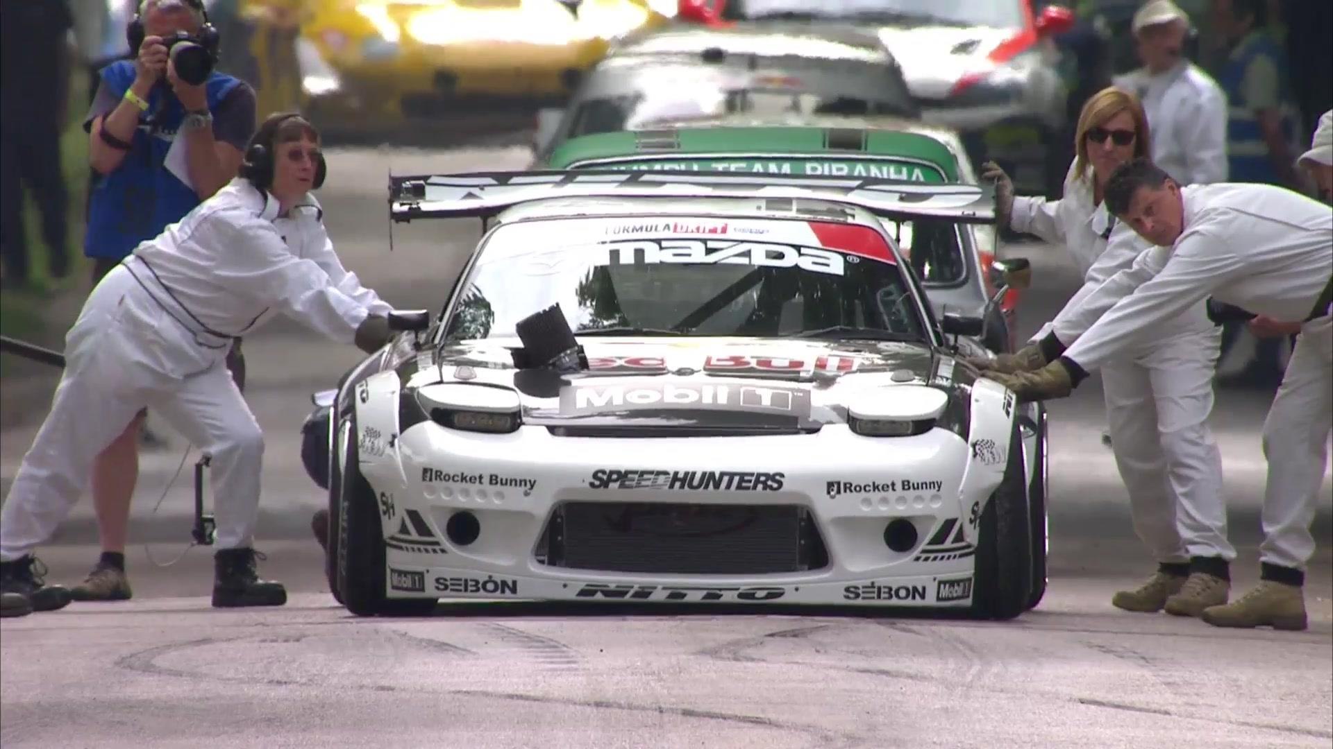 Red Bull Drift Car Rx7 Mad Mike's Souped Up Drifting Car Madbull