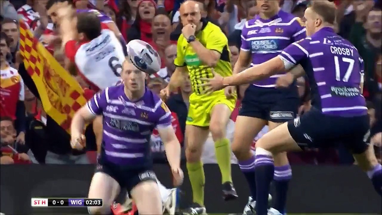 Super League Grand Final: Double Punch & Red Card - (Ben Flower ...