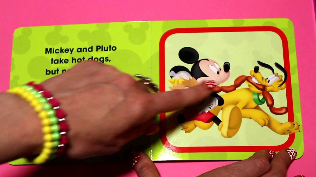 Mickey Mouse Clubhouse Sharing Book Mickey Mouse Book for Toddlers Read ...