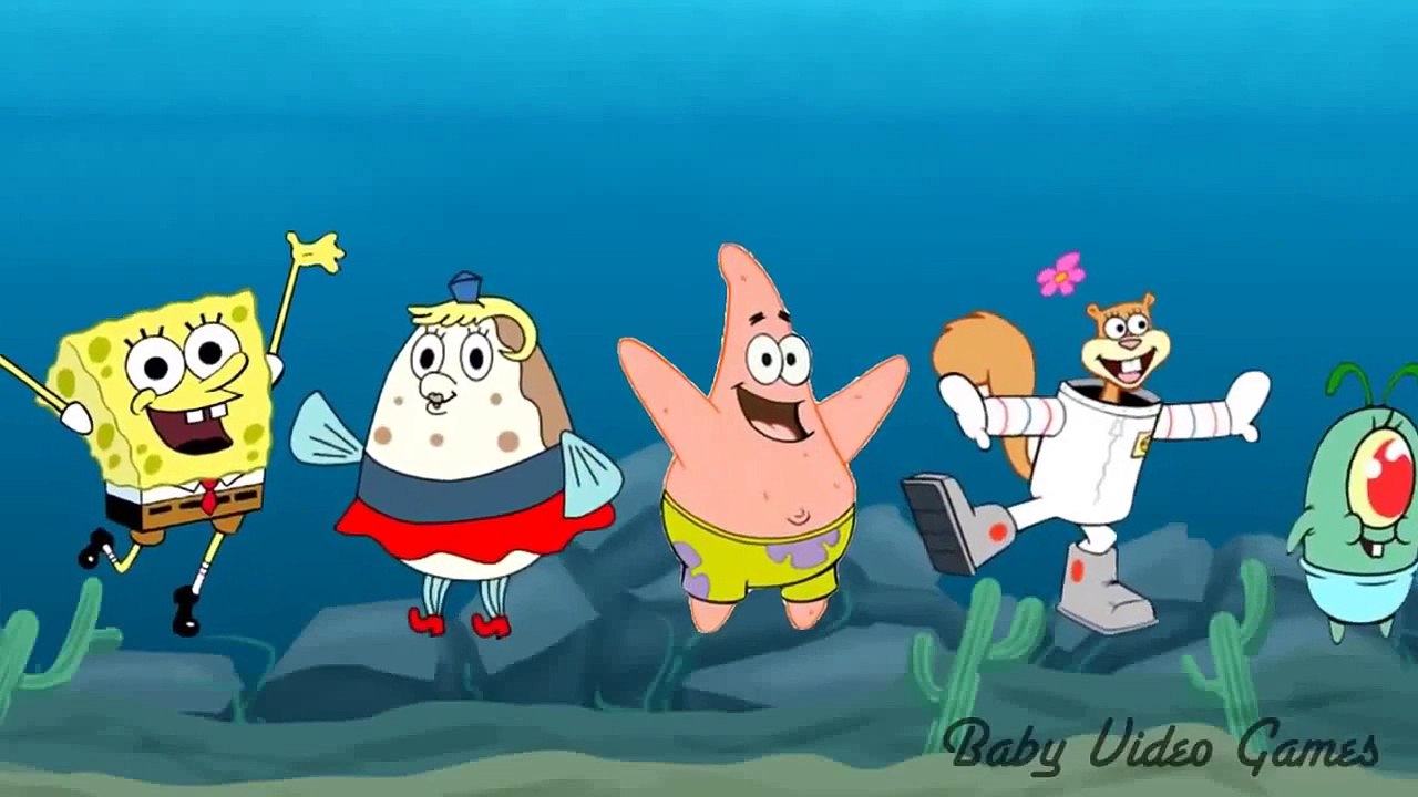 SpongeBob SquarePants Daddy Finger Family - Kids Songs Nursery Rhymes ...