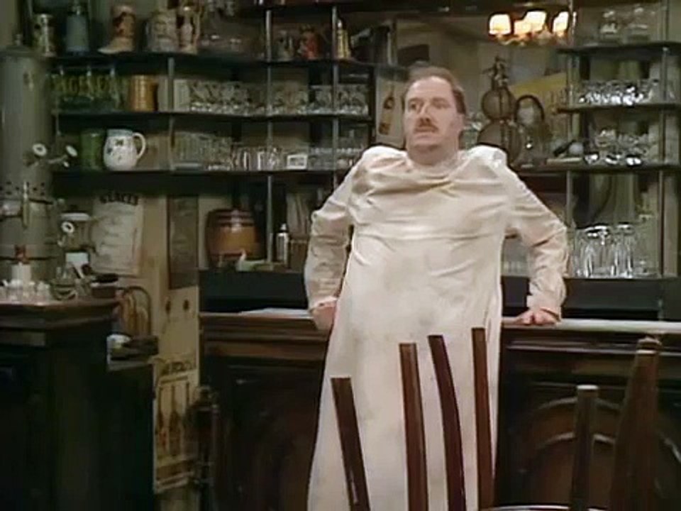 Allo' Allo' - Lieutenant Gruber catches Rene wearing nothing but a ...