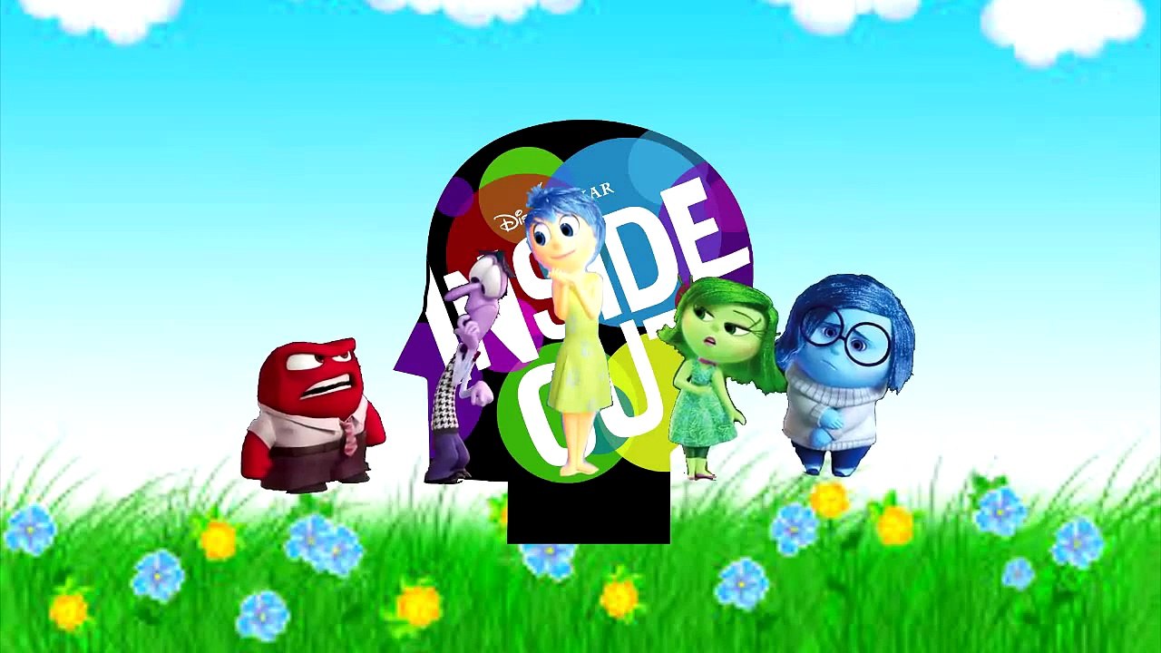 Inside out Five Finger Family Nursery Rhymes Cartoon Animation Nursery ...