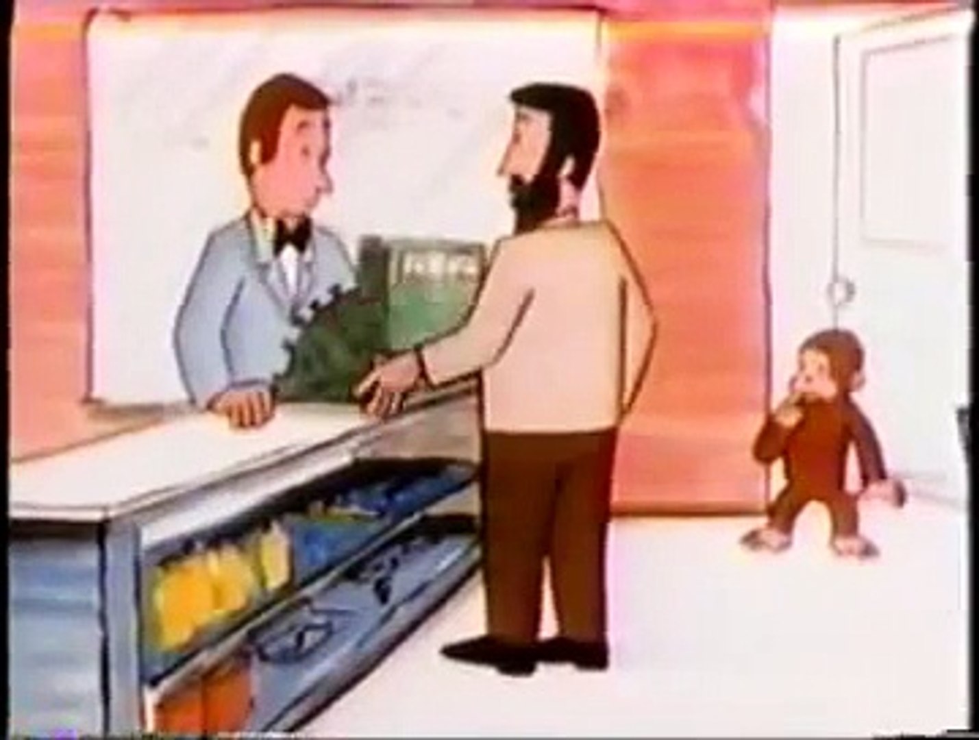 Curious George Old Cartoon Curious George Goes To The Supermarket (Old