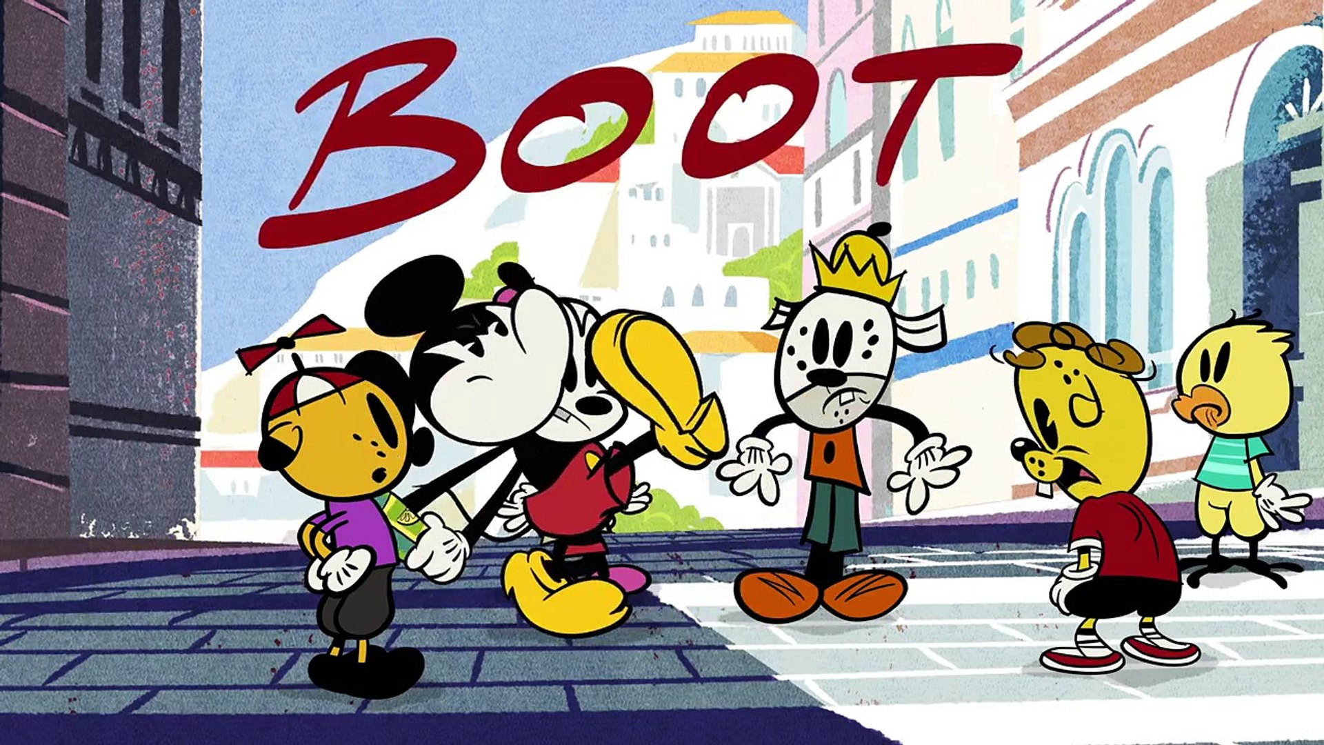 Mickey Mouse Shocked