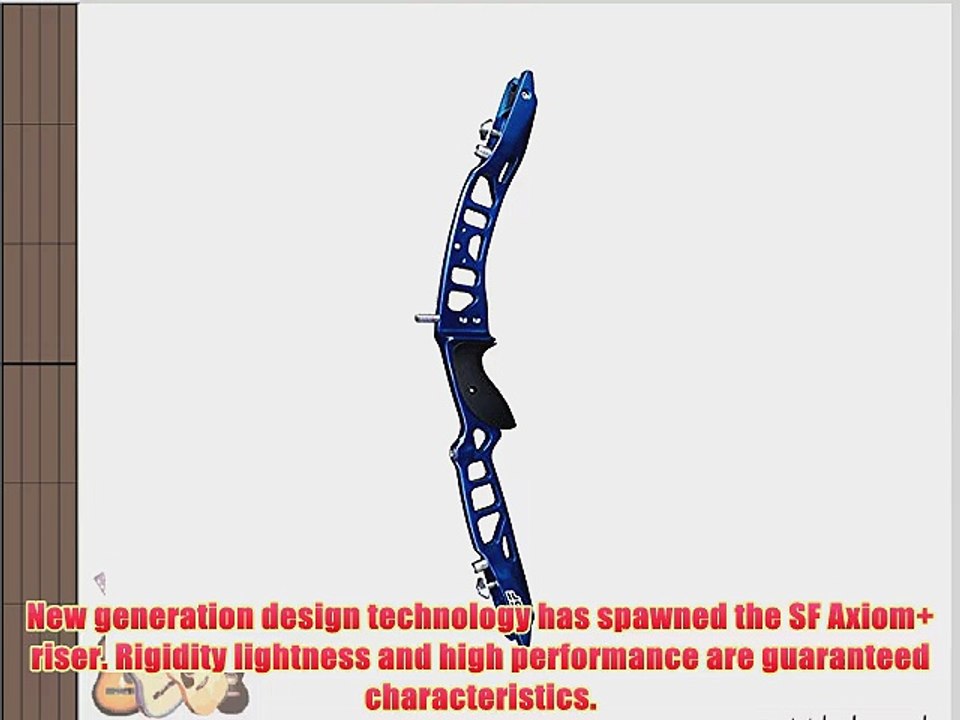 SF Archery Axiom Recurve Take Down Bow Target Handle Riser Limbs (black ...