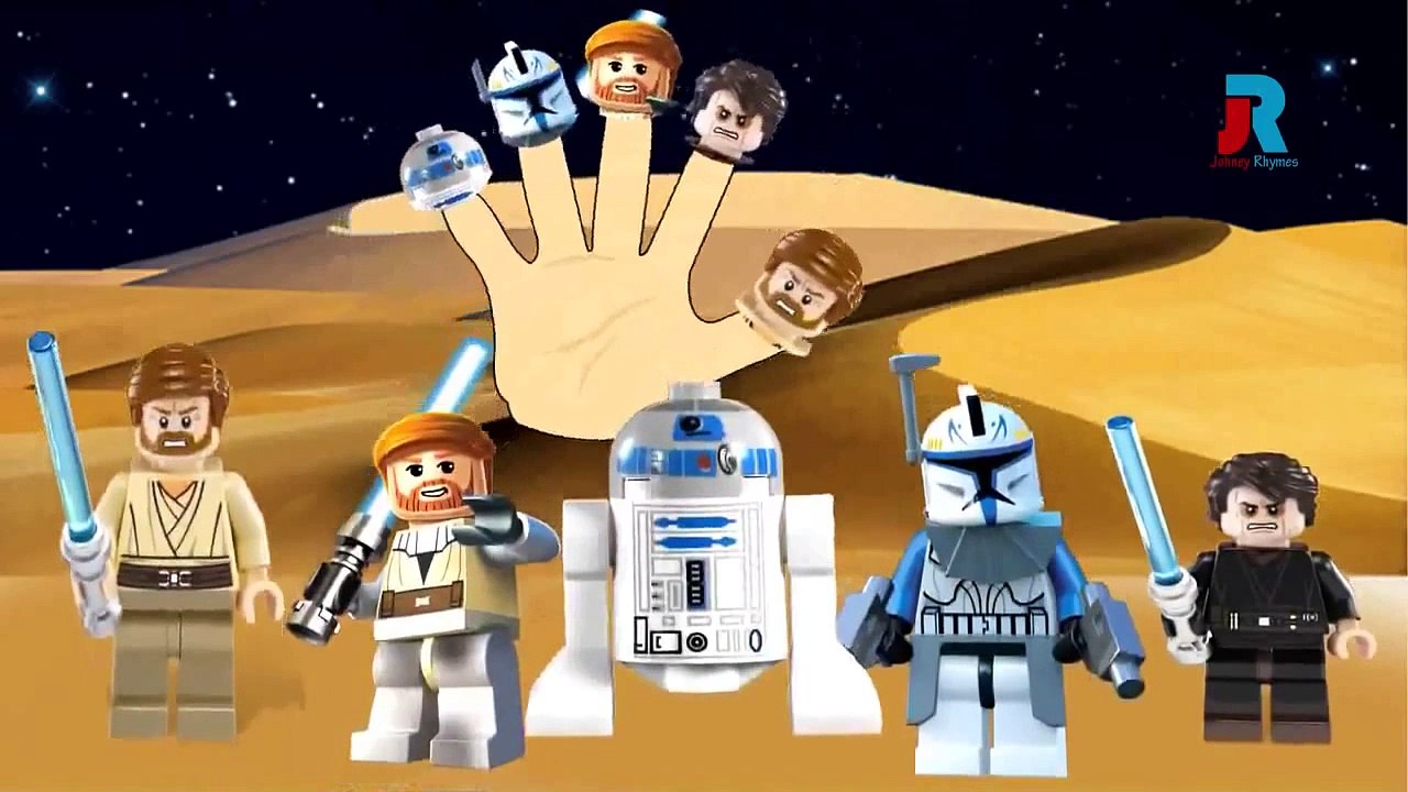 STAR WARS Finger family Cartoon Animation Nursery Rhymes For Children ...