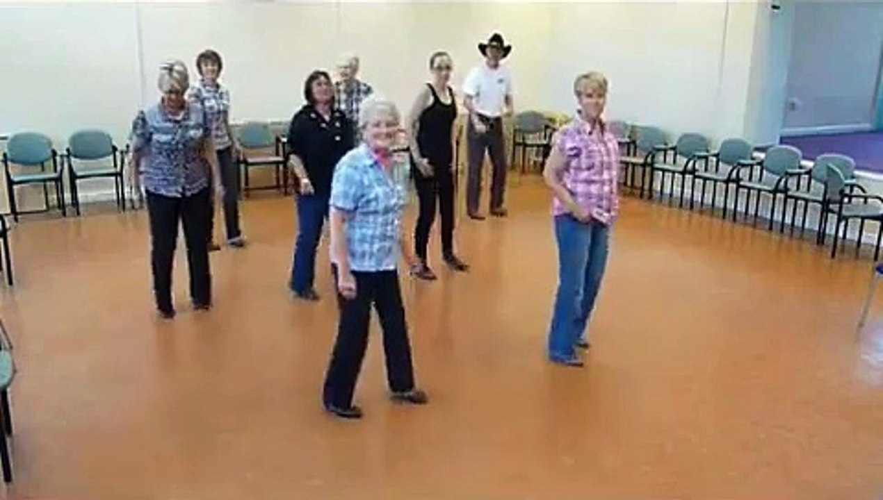 Stroll Along cha cha - line dance - video Dailymotion