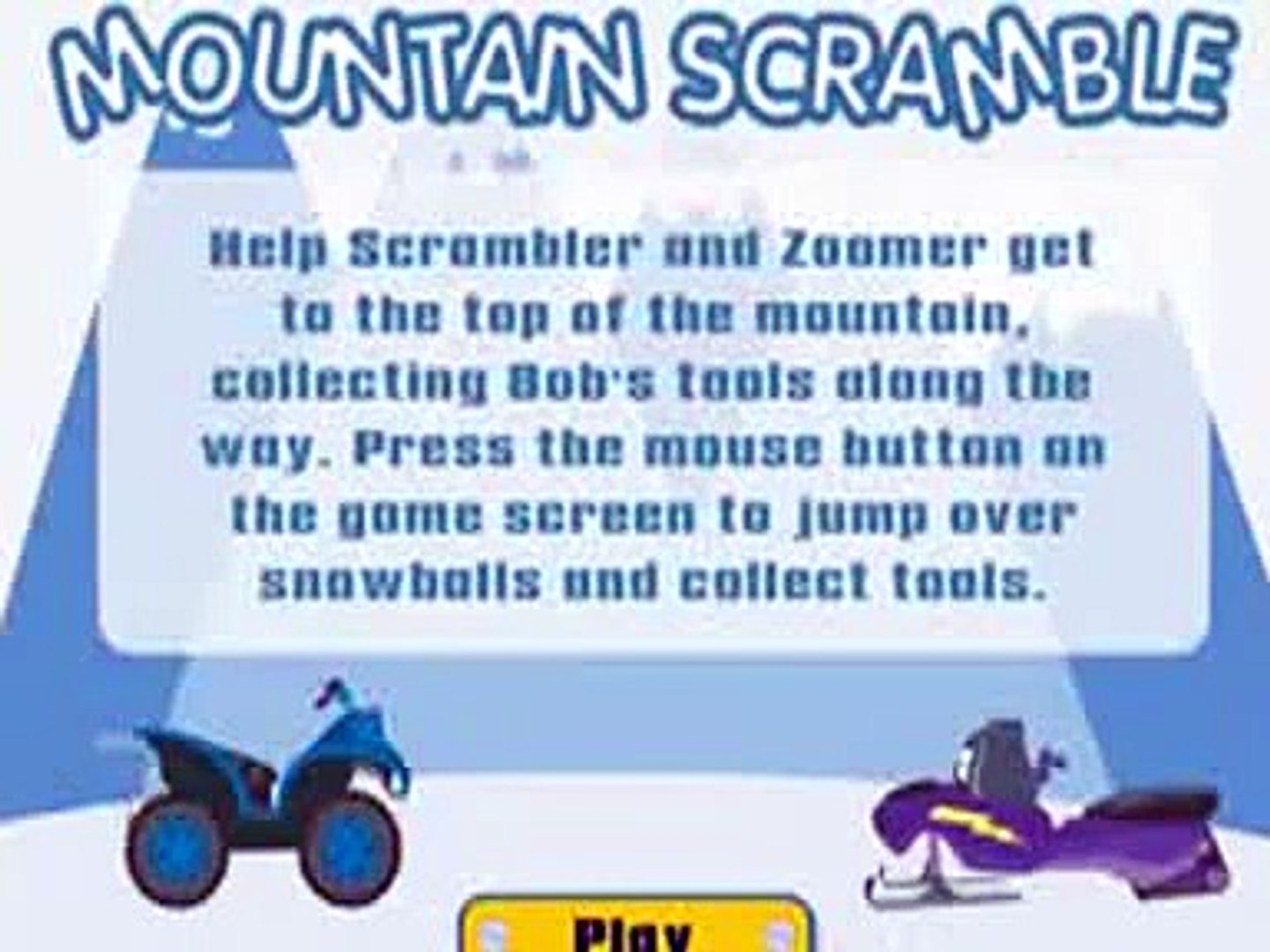 Bob The Builder Scrambler S Ramble Games | Reviewmotors.co