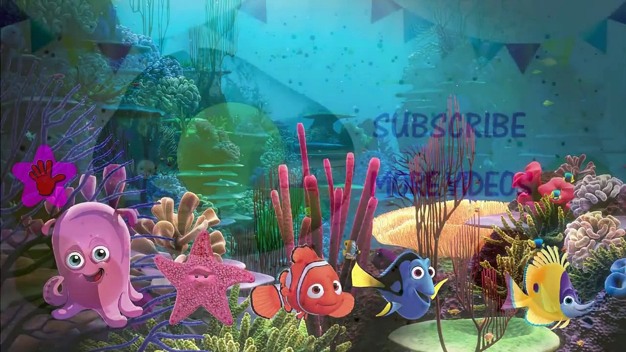Finding Nemo Finger Family Songs | Finger Family Fish Cartoon Animation ...