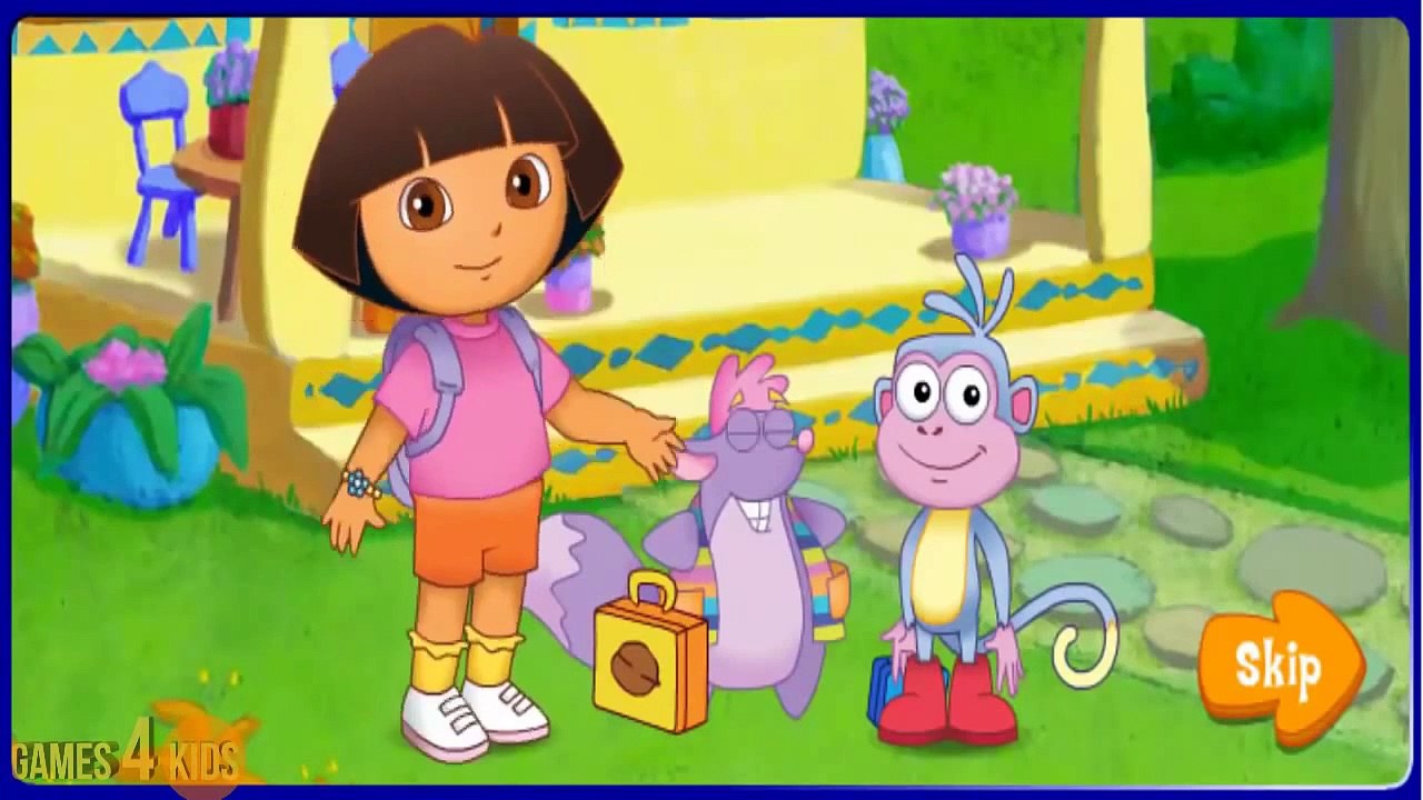 Dora The Explorer Episodes for Children First day at School Full ...