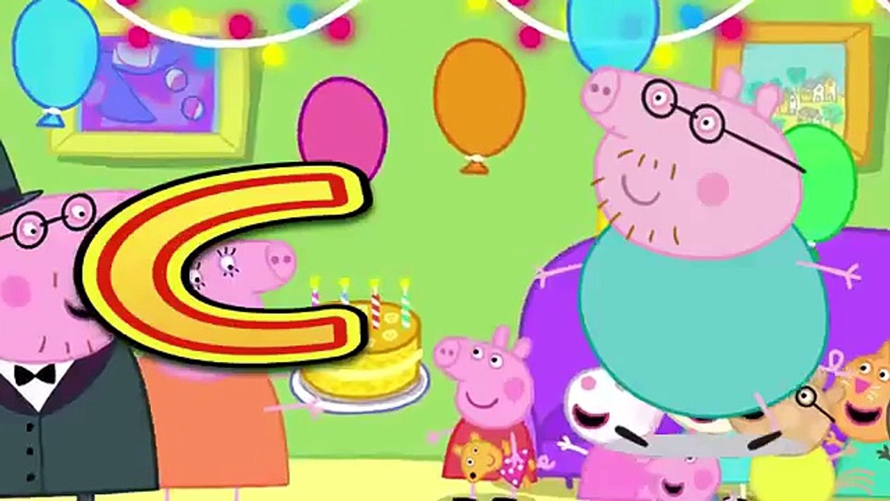 Peppa Pig ABC Song Alphabet Song ABC Nursery Rhymes ABC Songs for ...