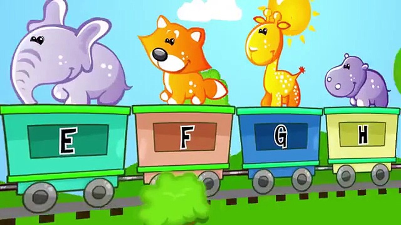 The ABC Animal Train Song - Alphabet Song Children Learn to Read ABCs ...