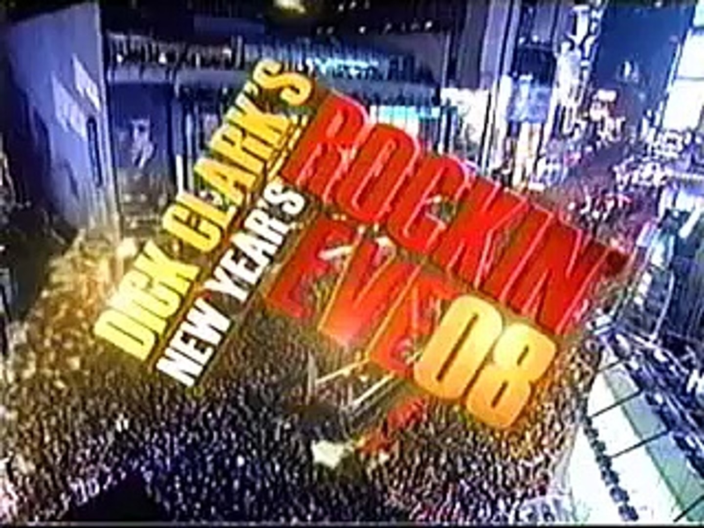 Times Square Ball Drop 2008