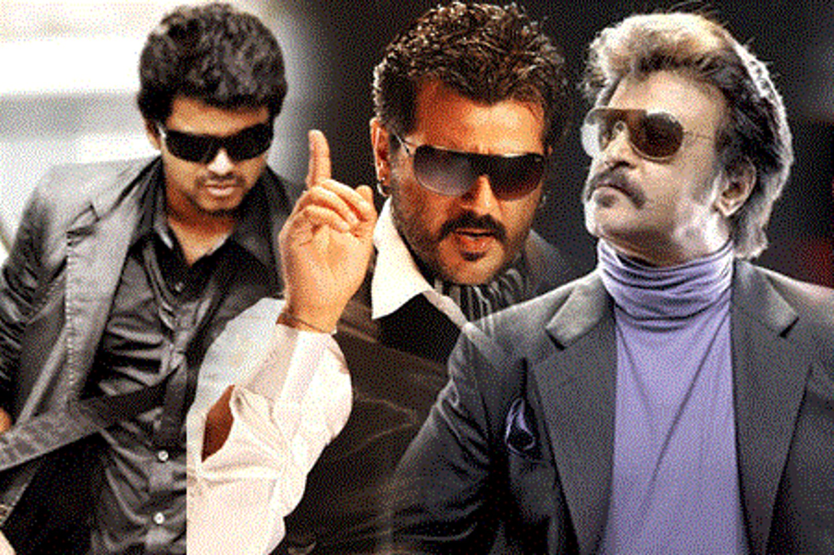 Vijay And Rajini And Ajith