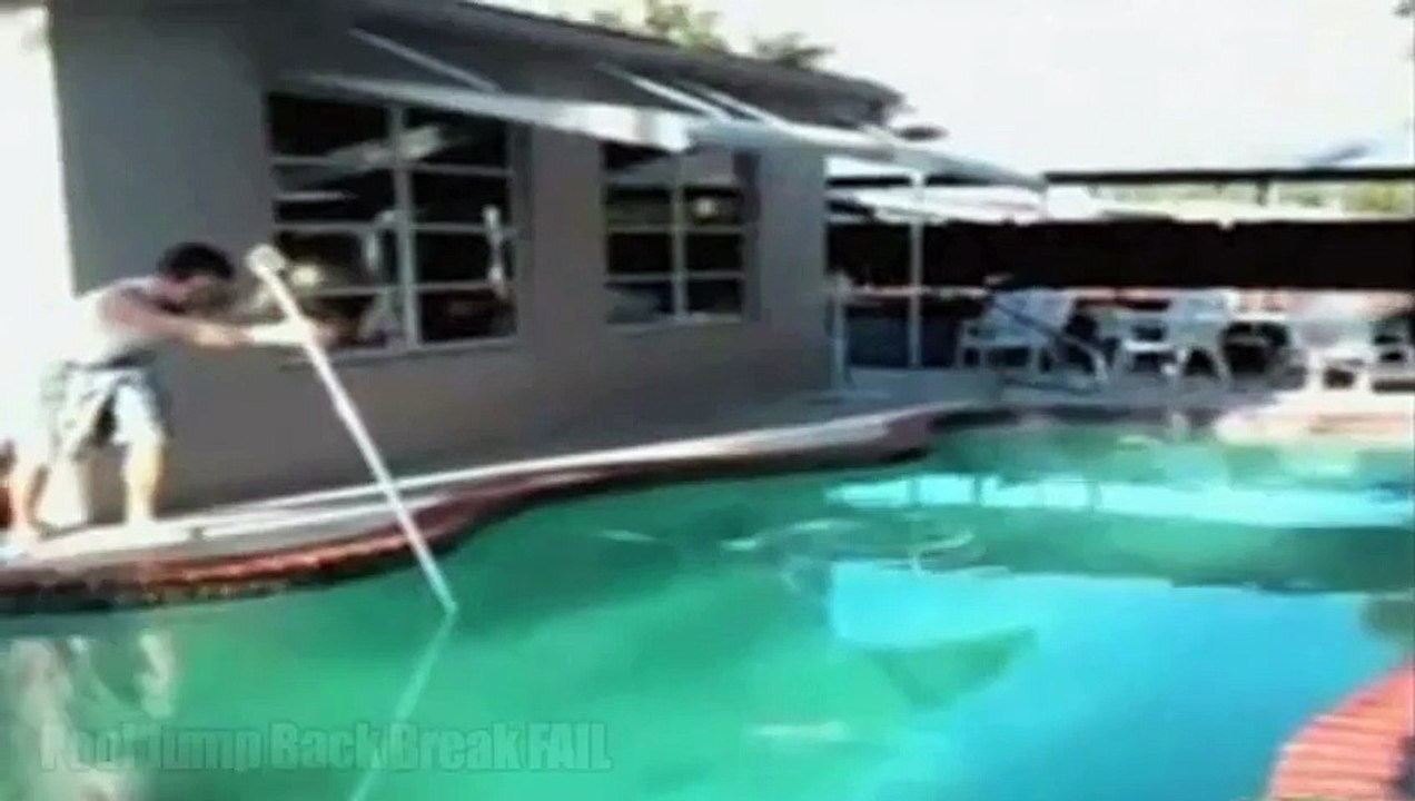 Pool Jump Back Break FAIL - Vidéo Dailymotion