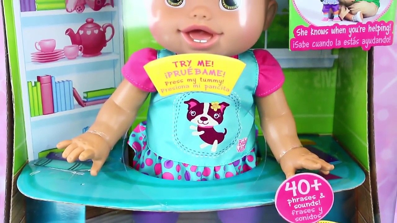 BABY ALIVE Wanna Walk Doll Walking & Talking Baby Doll Toy Review by ...