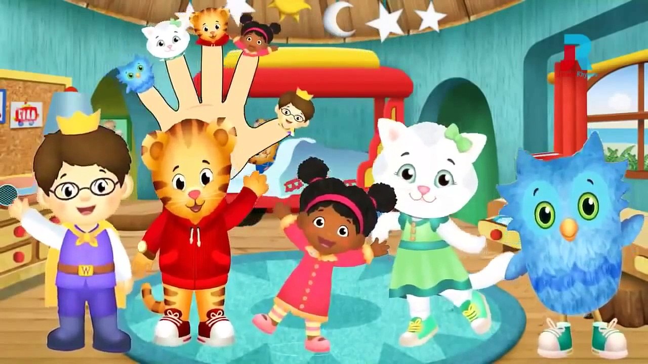 Daniel Tigers Neighborhood Finger Family Cartoon Animation Nursery ...