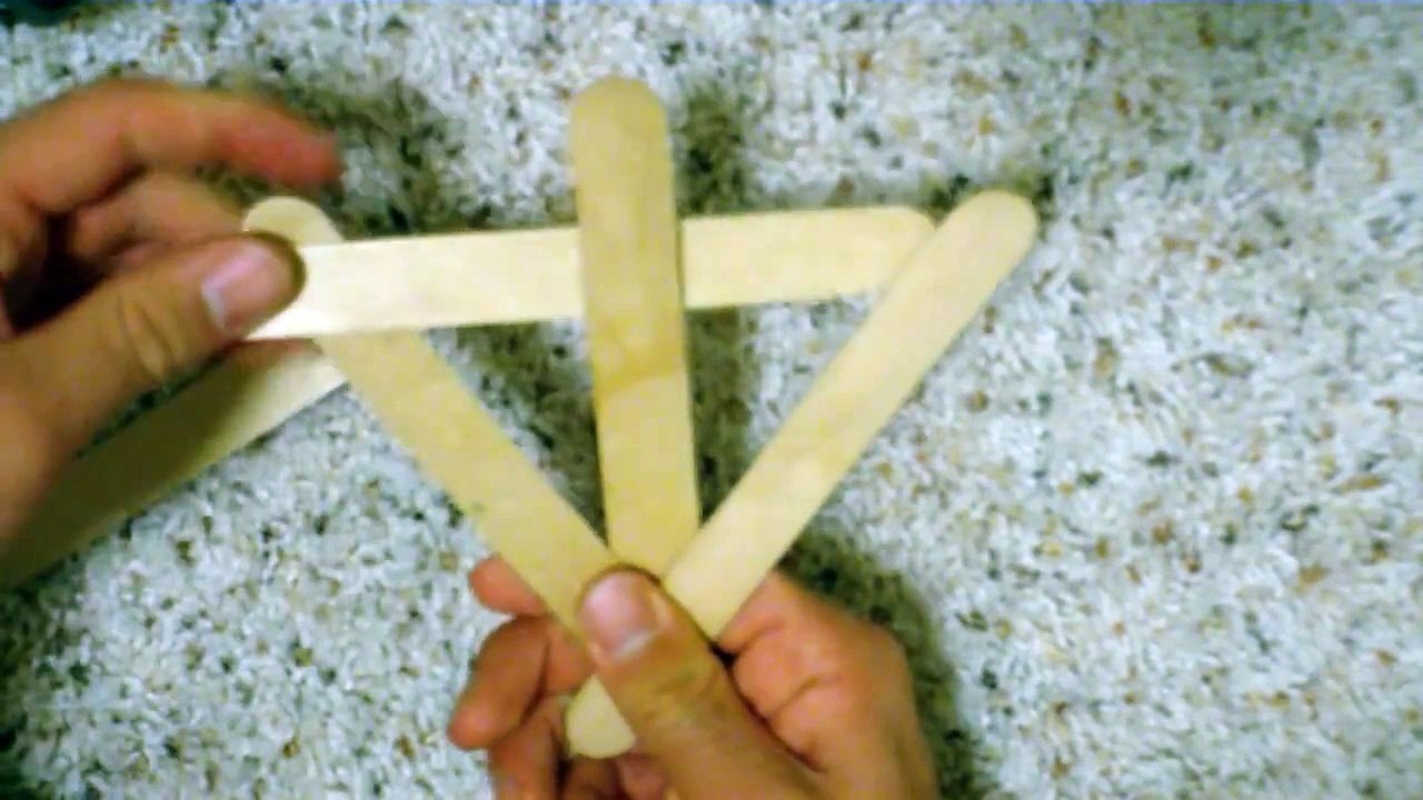 Stick Popsicle Sticks Together Without Glue Or Strings Video Dailymotion