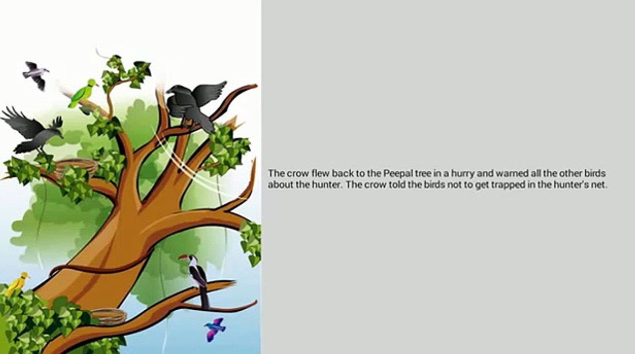 The Crow the Doves and the Mouse | Cartoon for kids | Story for ...
