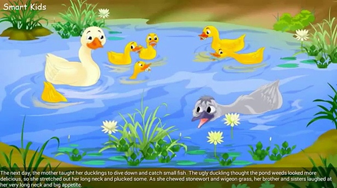 The UGLY duckling | Cartoon for kids | Fairy Tale | Story for Children ...