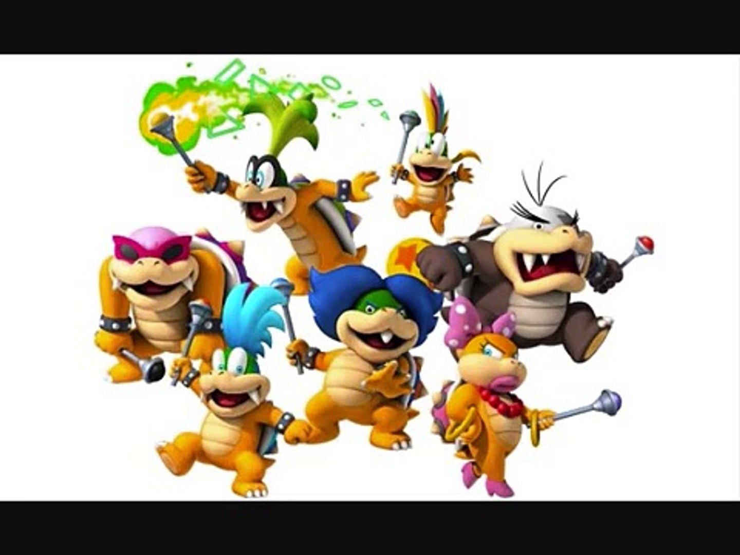Koopalings New Super Mario Bros Wii Larry Koopa Fantendo, The Video